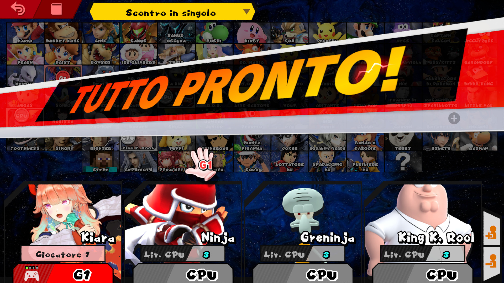 Dark Blue and Black CSS Mod for Super Smash Bros. Ultimate | SSBU Mods