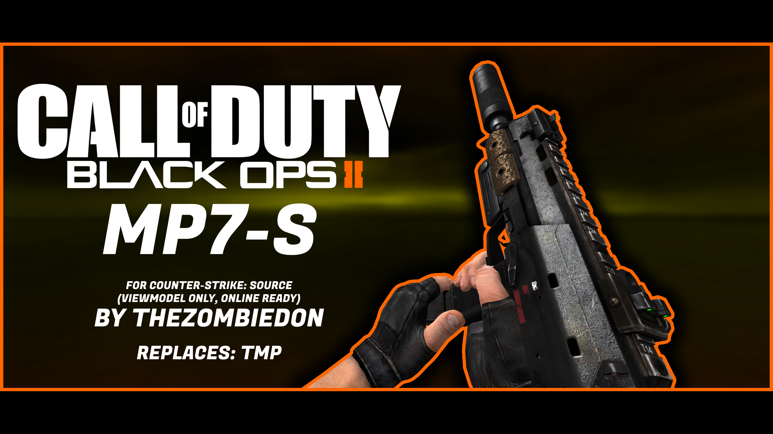 CoD BO2 MP7-S for Counter-Strike: Source Mod for Counter-Strike: Source ...