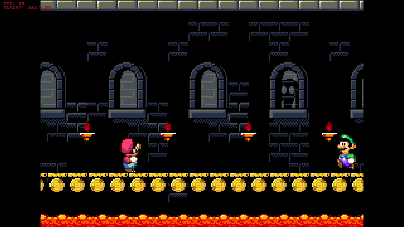 Mario's Madness Recolored Mod for Friday Night Funkin' | FNF Mods