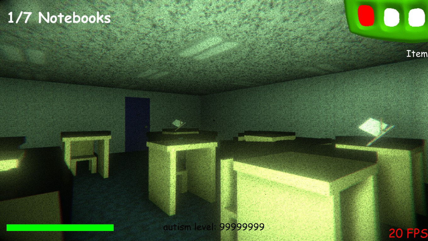 Baldi's Basics Remastered Unreal Engine 4K Mod for Baldi's Basics ...