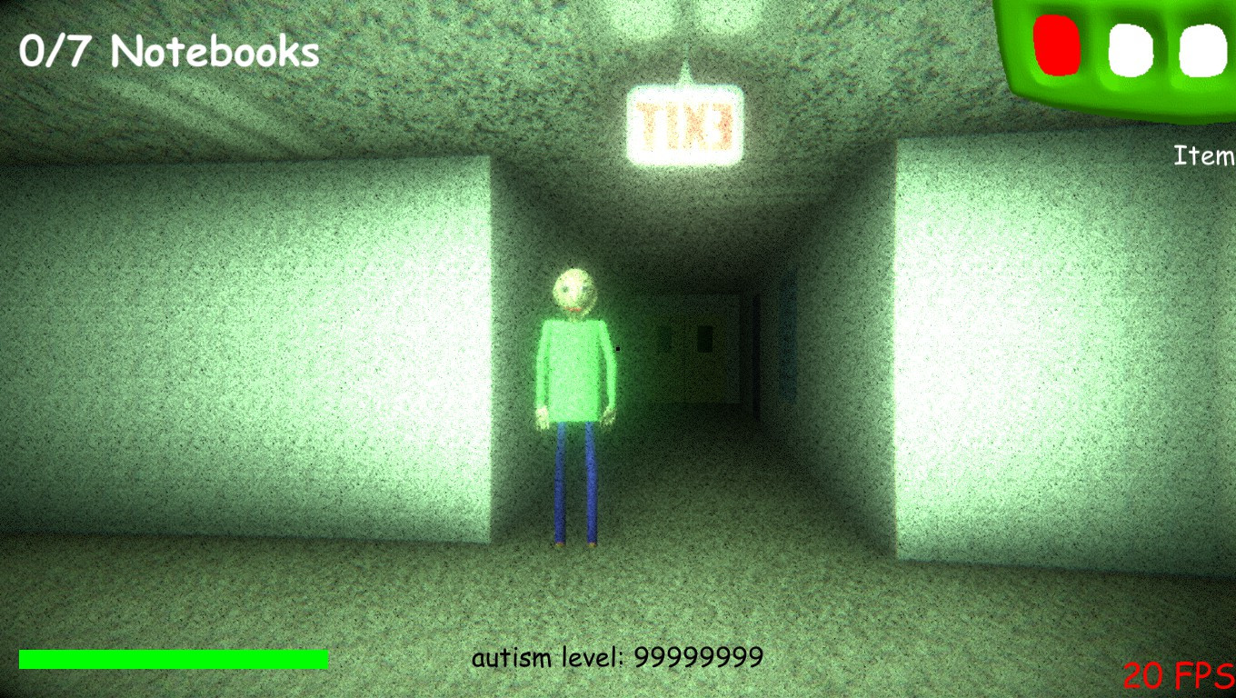 Baldi's Basics Remastered Unreal Engine 4K Mod for Baldi's Basics ...