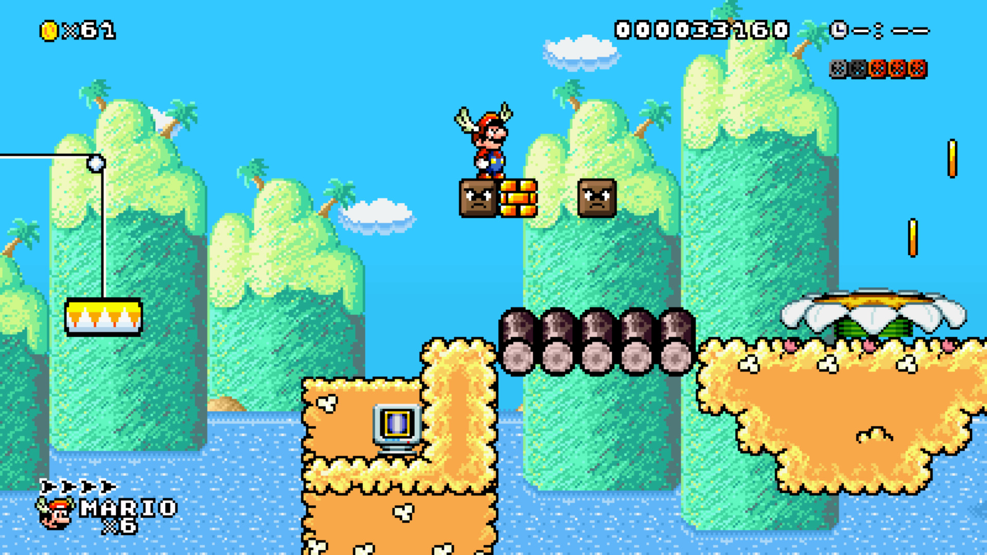 SMW2 Yoshi Island Mario Mod for Boll Deluxe | BDX Mods