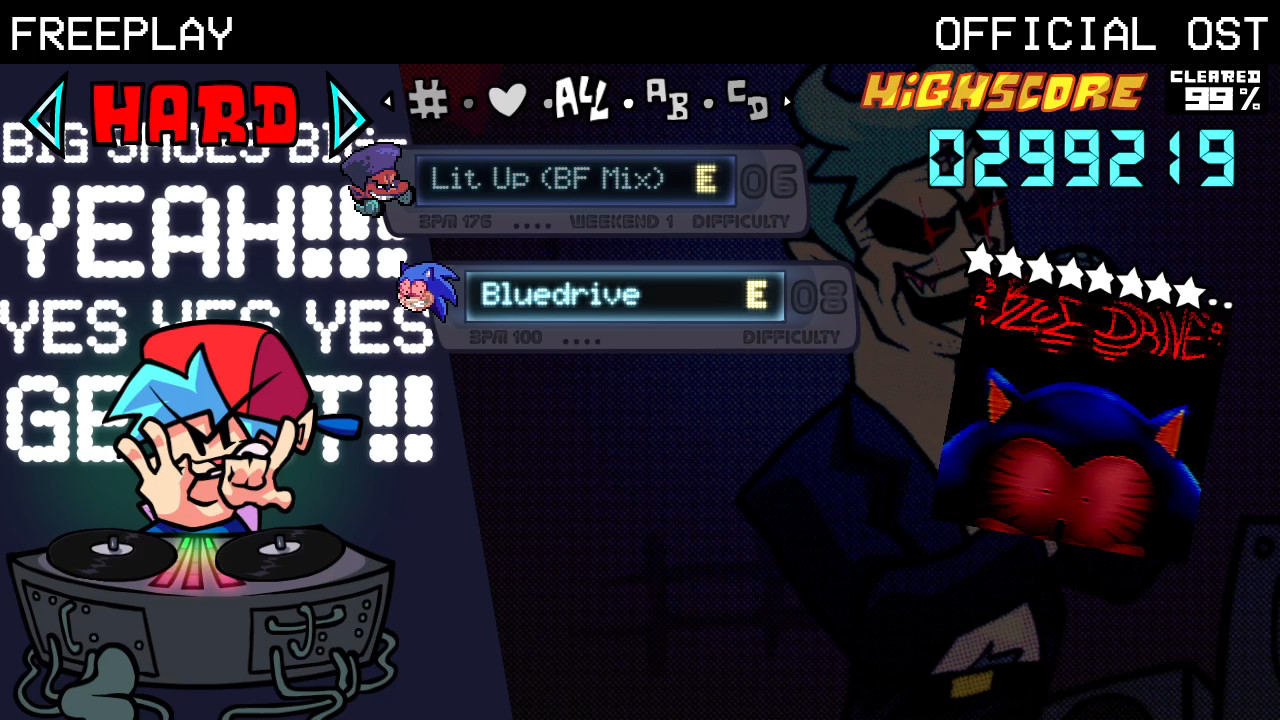 Pandora Project: Blue Drive Mod for Friday Night Funkin' | FNF Mods