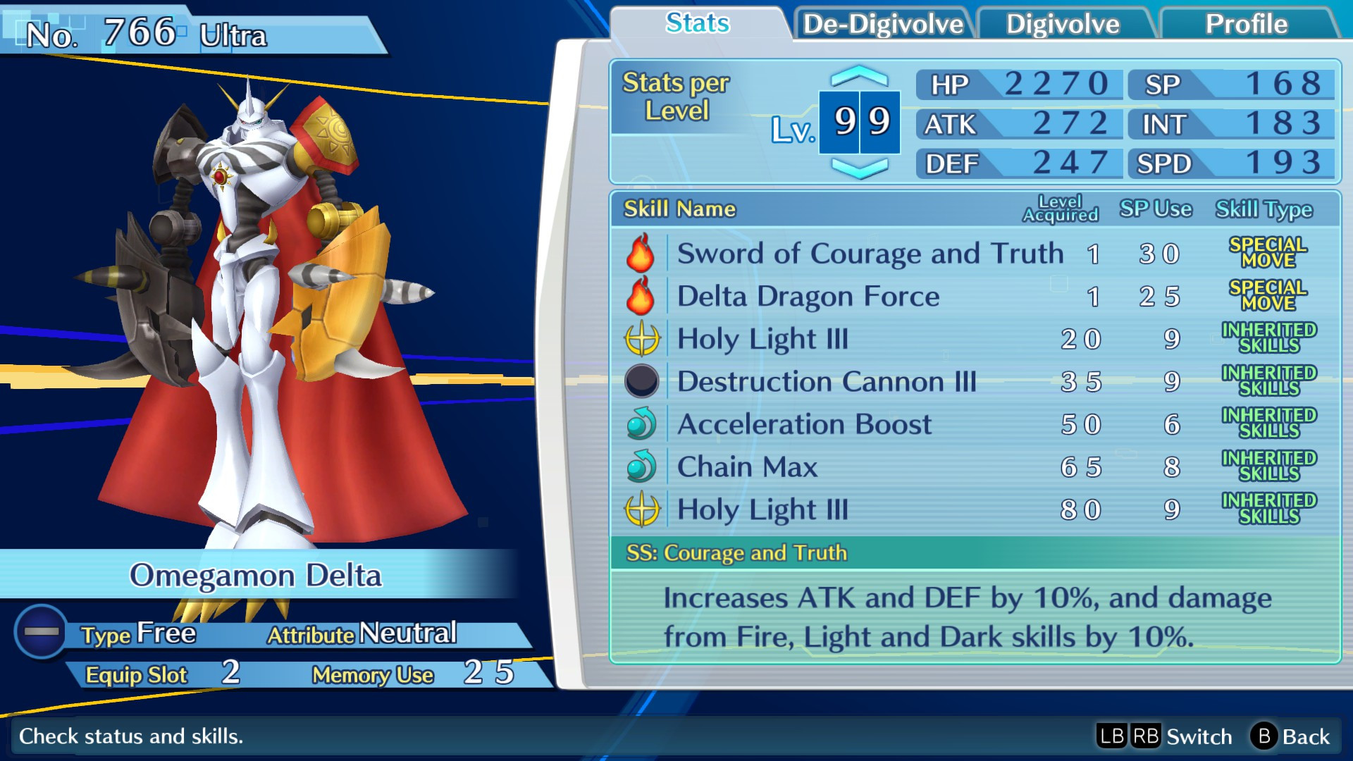 Omegamon / Omnimon Delta Mod for Digimon Story Cyber Sleuth: Complete Edition | DSCS Mods
