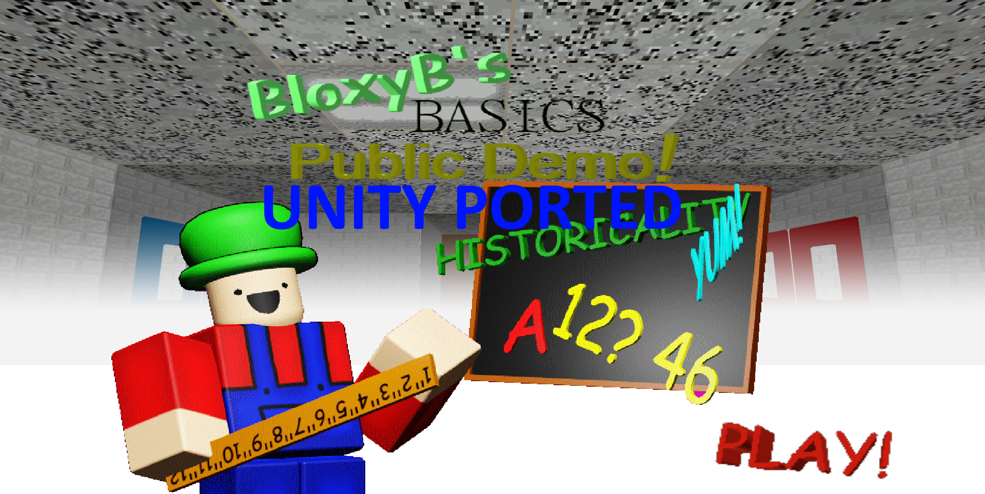 [april fools fangame] BloxyB's Basics UNITY PORTED Mod for Baldi's ...