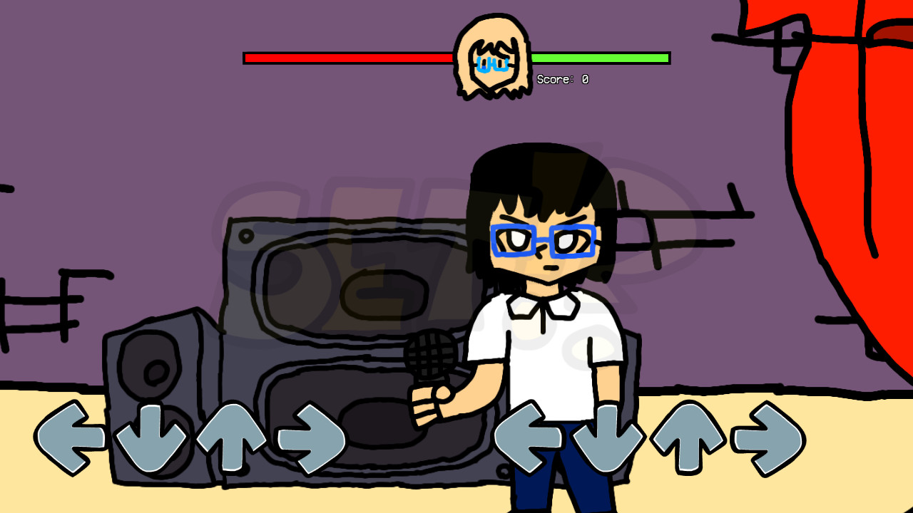 Kuchibiru R-cover V-Slicer Mod for Friday Night Funkin' | FNF Mods