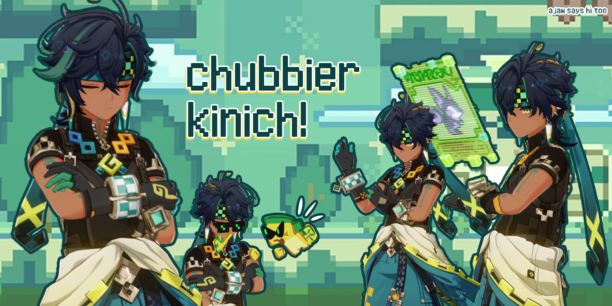 chubbier kinich!! Mod for Genshin Impact | GI Mods