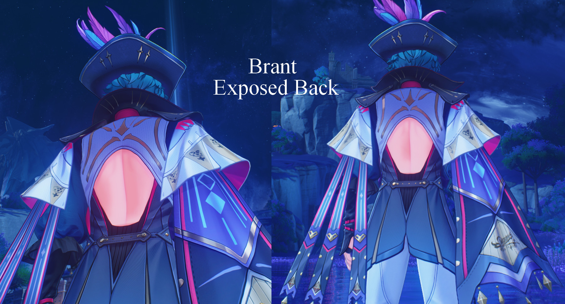 Brant Exposed Back + Jiggle Physics Mod for Wuthering Waves | WuWa Mods