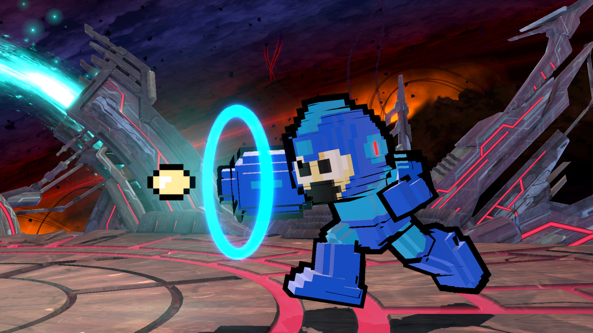 Palico Mega Man (Monster Hunter World) Mod for Super Smash Bros ...