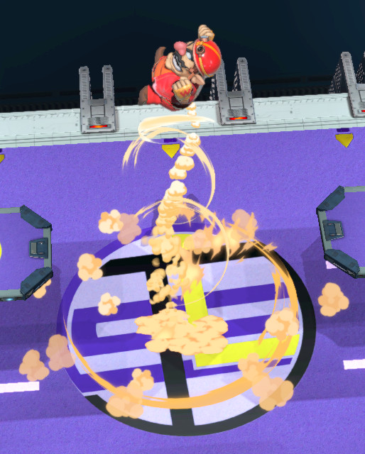 ARK Wario (fire recolor + effects) Mod for Super Smash Bros. Ultimate ...