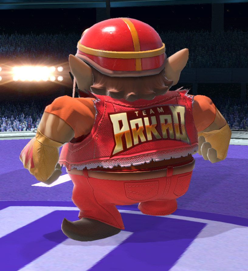 ARK Wario (fire recolor + effects) Mod for Super Smash Bros. Ultimate ...