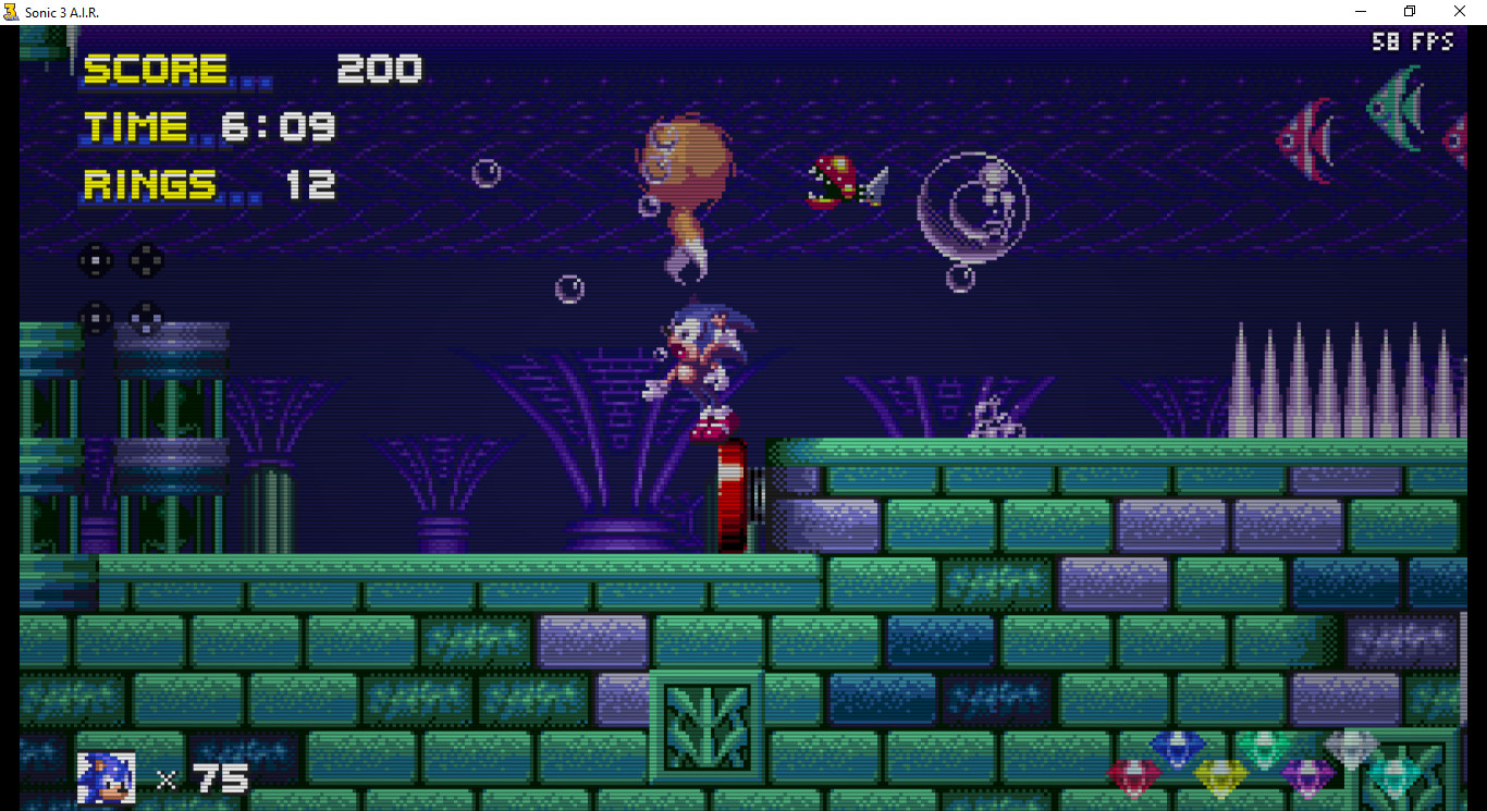 HCZ Enchanted Background Mod for Sonic 3 A.I.R. | S3AIR Mods