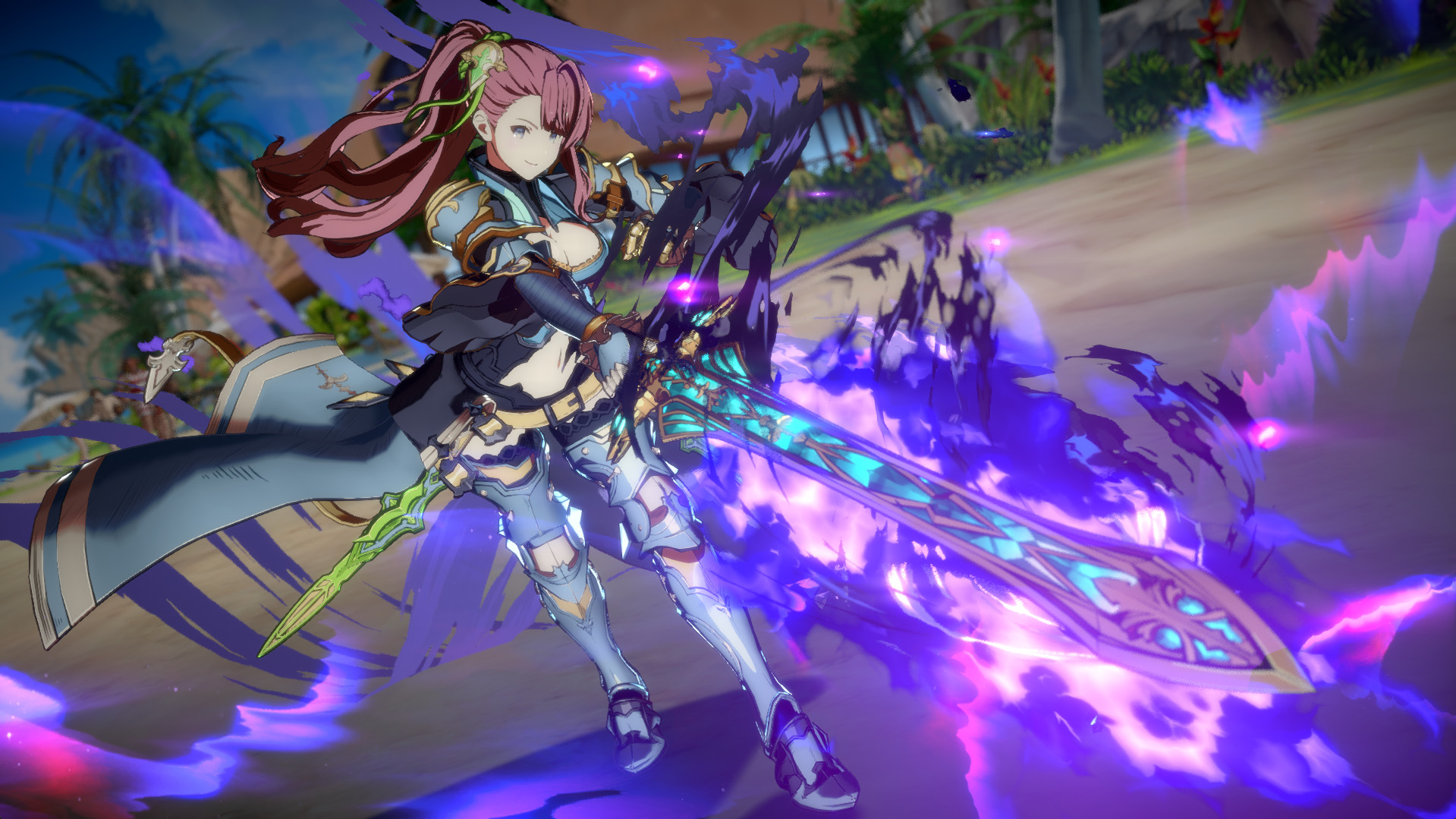 Beatrix Color 19 without the shirt Mod for Granblue Fantasy Versus ...