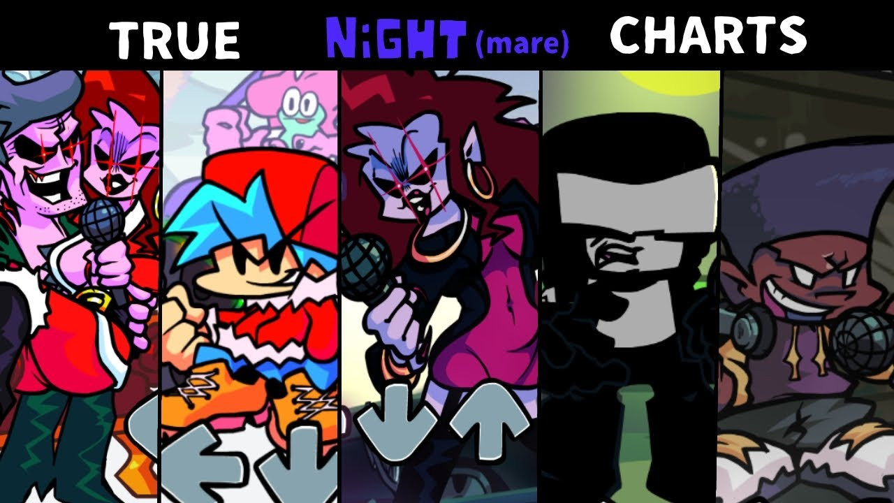 Erect Mode True Nightmare Charts Mod for Friday Night Funkin' | FNF Mods