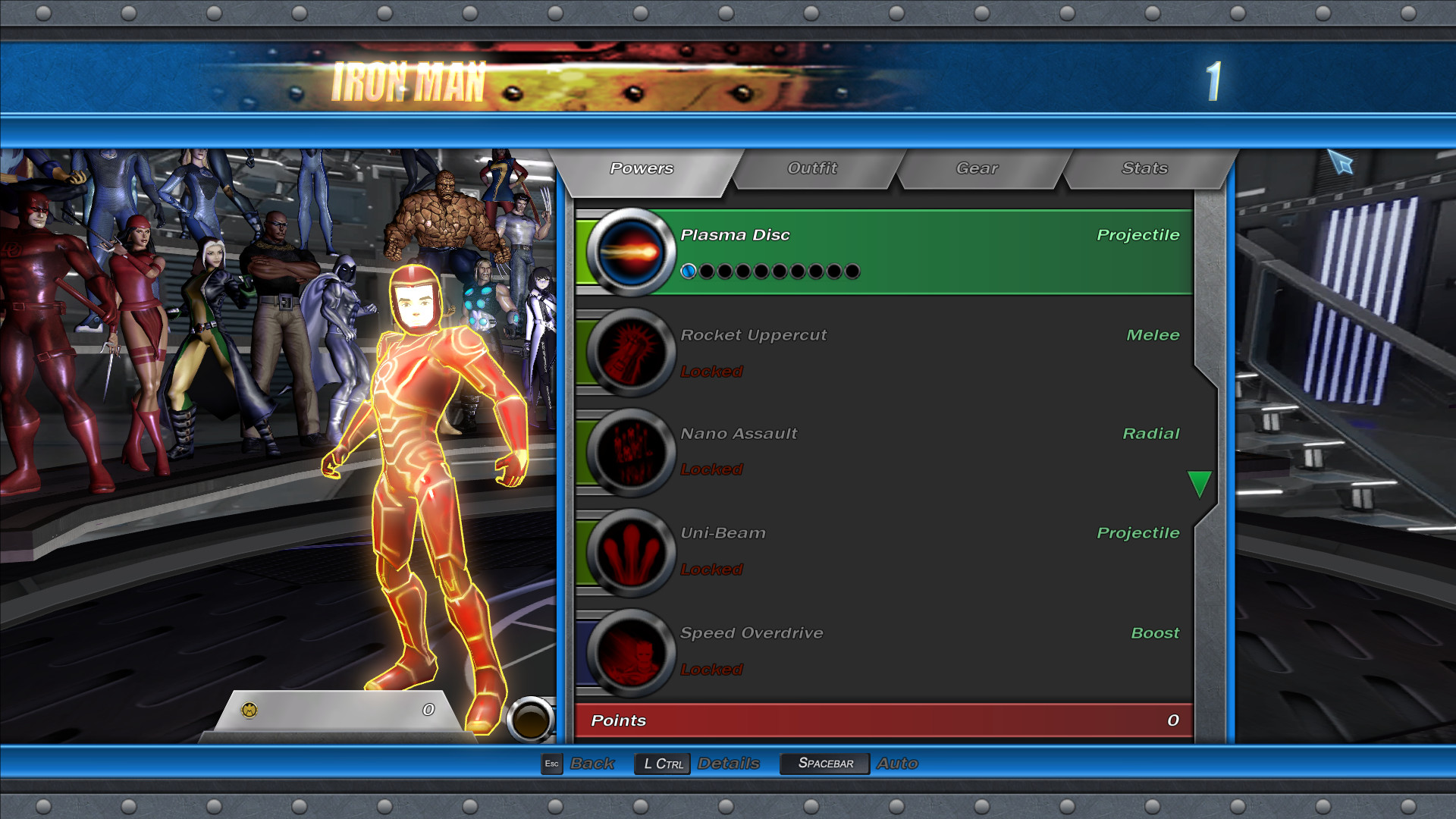 Iron Man Mark 9 (2099) (Avengers Academy) Mod for Marvel: Ultimate Alliance | MUA Mods