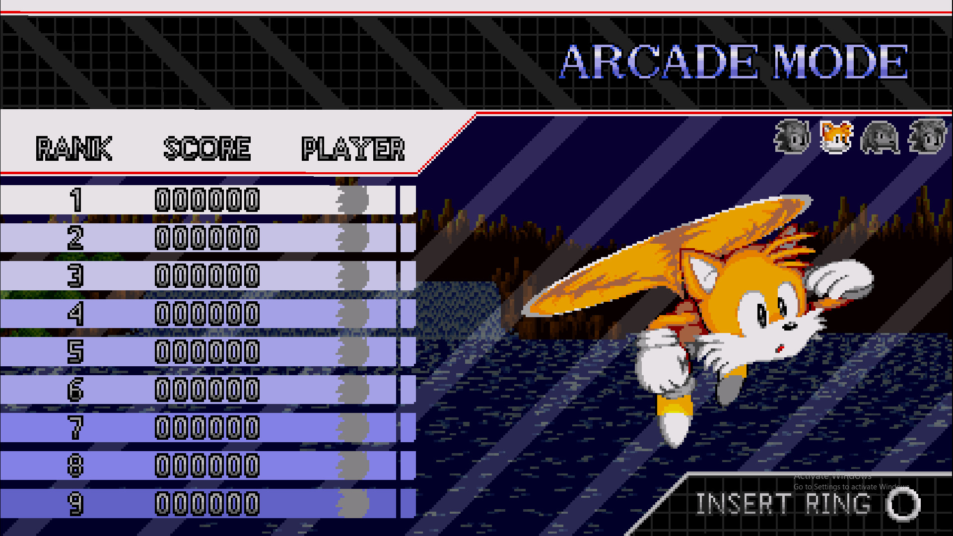 Yellow shoed tails Mod for Sonic the Hedgehog Forever | S1F Mods