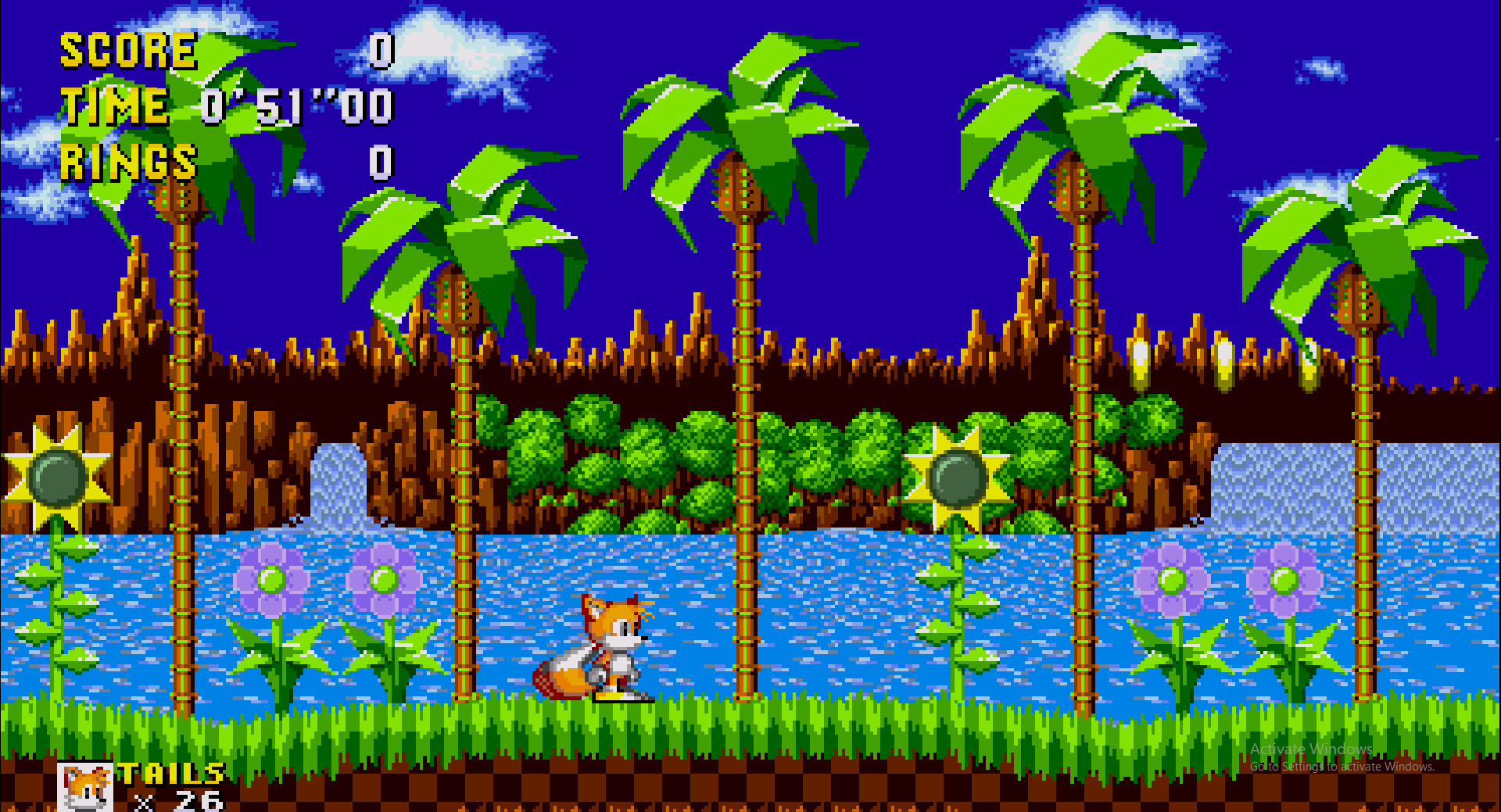Yellow shoed tails Mod for Sonic the Hedgehog Forever | S1F Mods