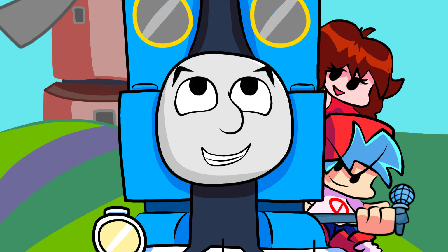 FNF Vs Thomas (OFFICIAL DEMO) Mod for Friday Night Funkin' | FNF Mods