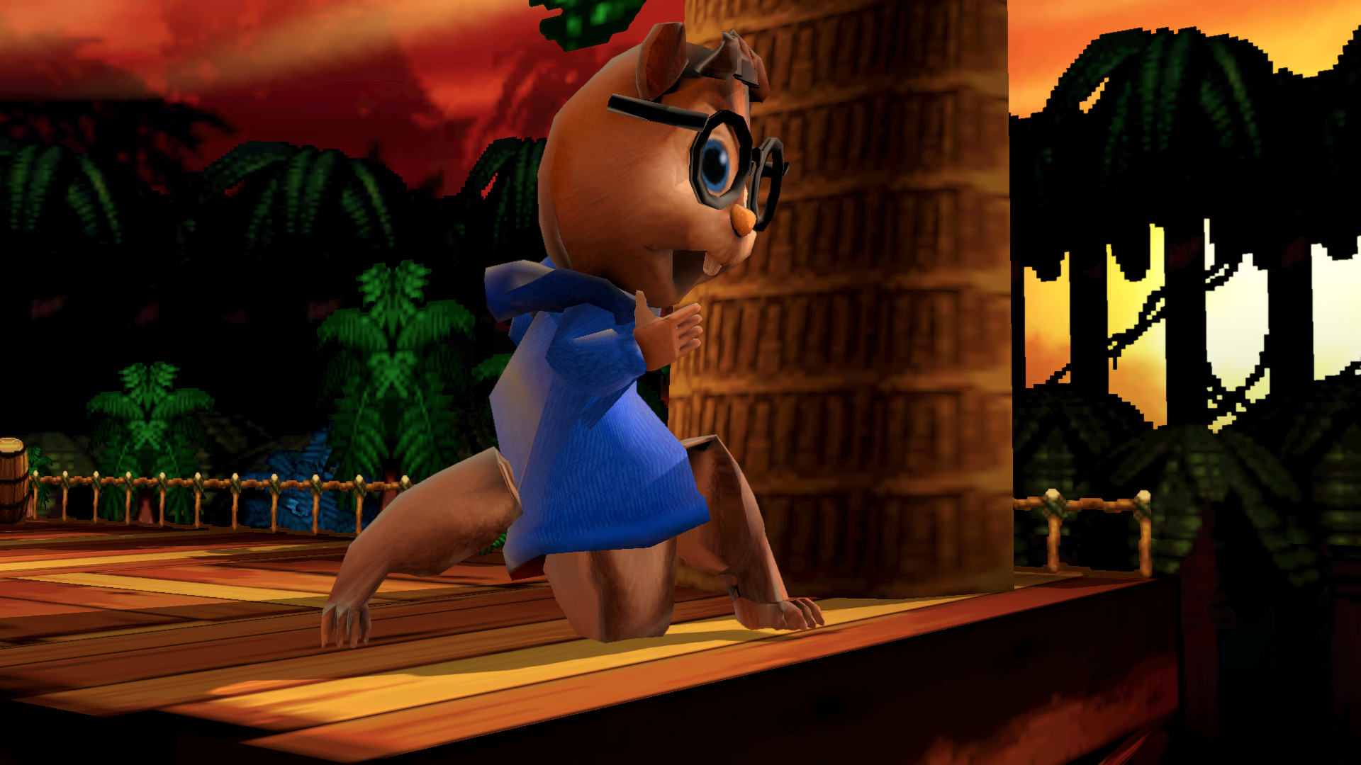 Simon the Chipmunk over Simon (Request) Mod for Super Smash Bros ...
