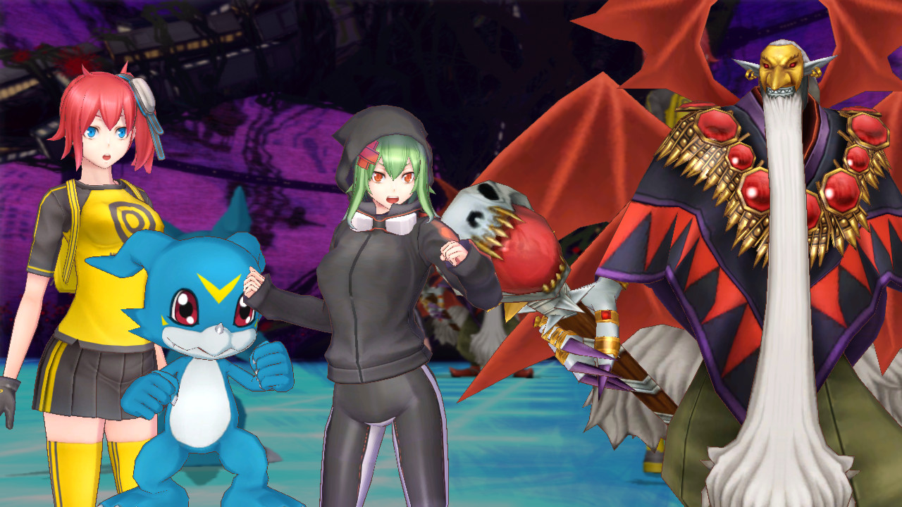 Rina, Kyoko and Nokia Design Tweaks Mod for Digimon Story Cyber Sleuth ...