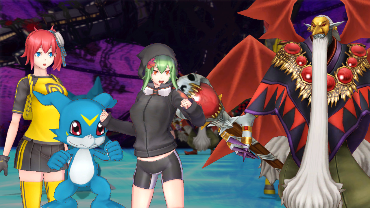Rina, Kyoko and Nokia Design Tweaks Mod for Digimon Story Cyber Sleuth ...