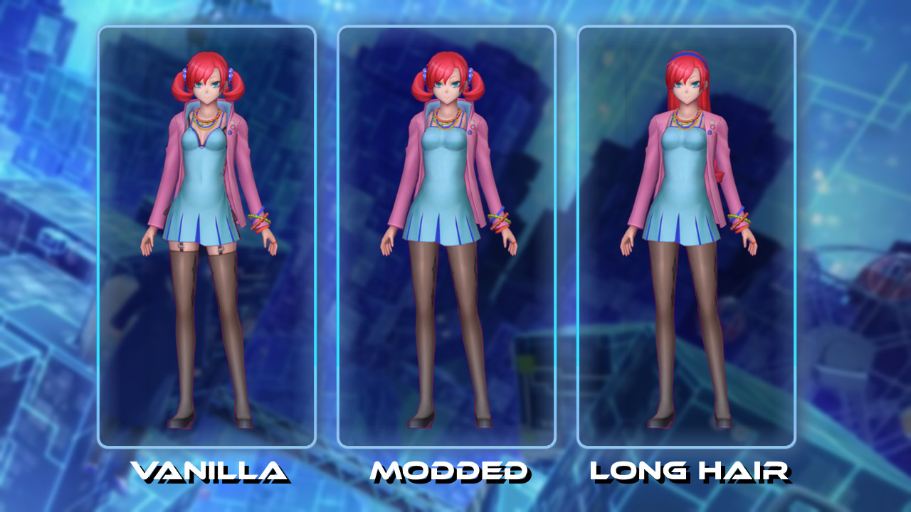 Rina, Kyoko and Nokia Design Tweaks Mod for Digimon Story Cyber Sleuth ...