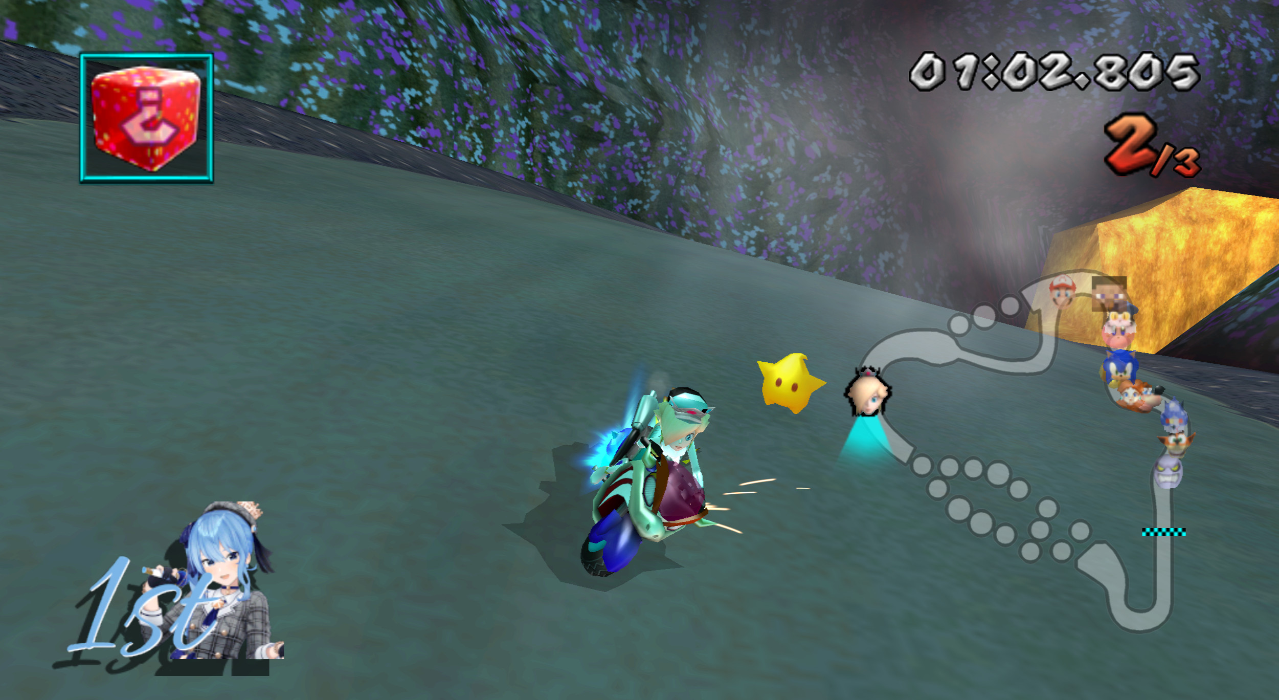 Rosalina (Pro Racer) [Mario Kart World] Mod for Mario Kart Wii | MKWii Mods