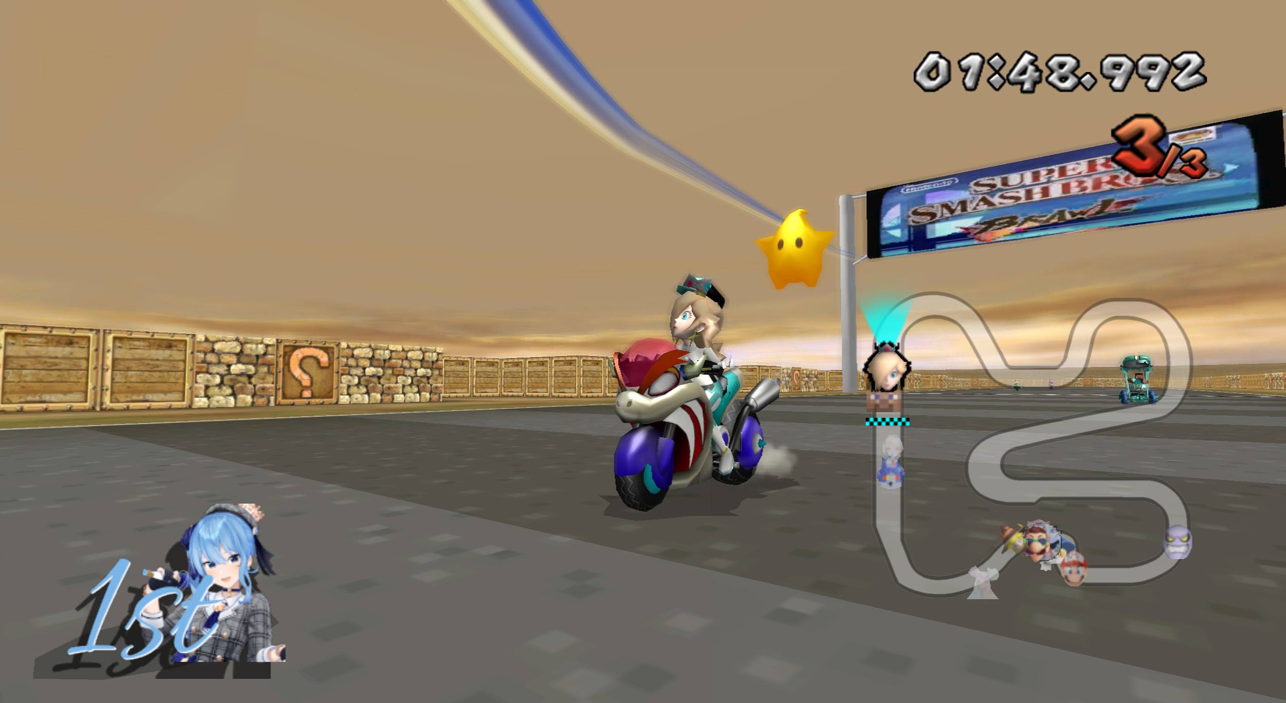 Rosalina (Pro Racer) [Mario Kart World] Mod for Mario Kart Wii | MKWii Mods