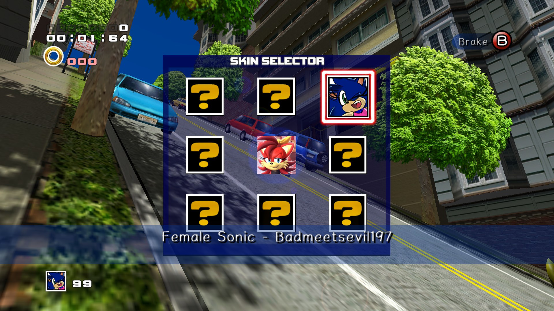 Female Sonic Mod for Sonic Adventure 2 | SA2 Mods