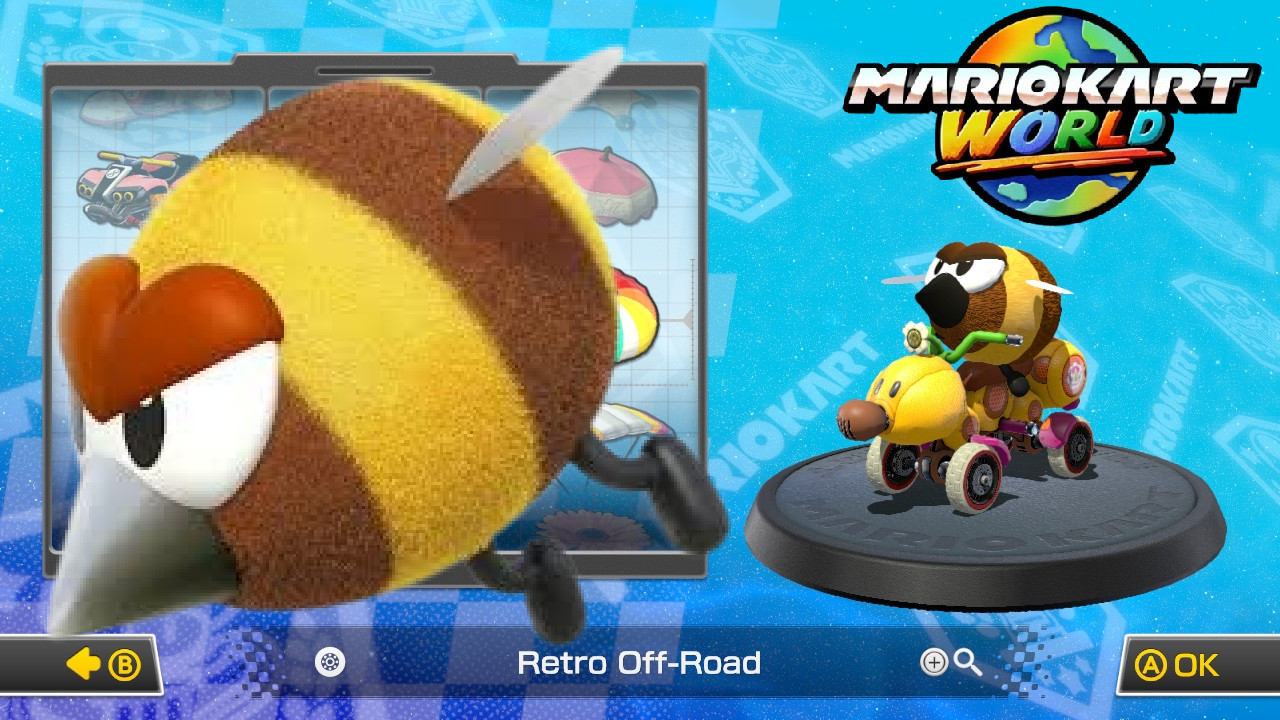 Mario kart world newcomer stingby Mod for Mario Kart 8 Deluxe | MK8D Mods