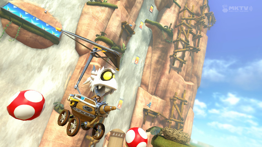 Mario kart world newcomer Fish bone Mod for Mario Kart 8 | MK8 Mods