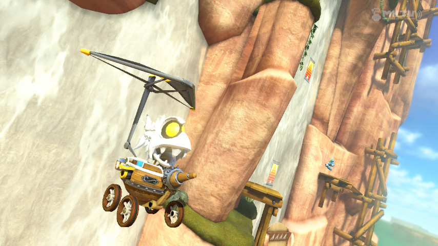 Mario kart world newcomer Fish bone Mod for Mario Kart 8 | MK8 Mods