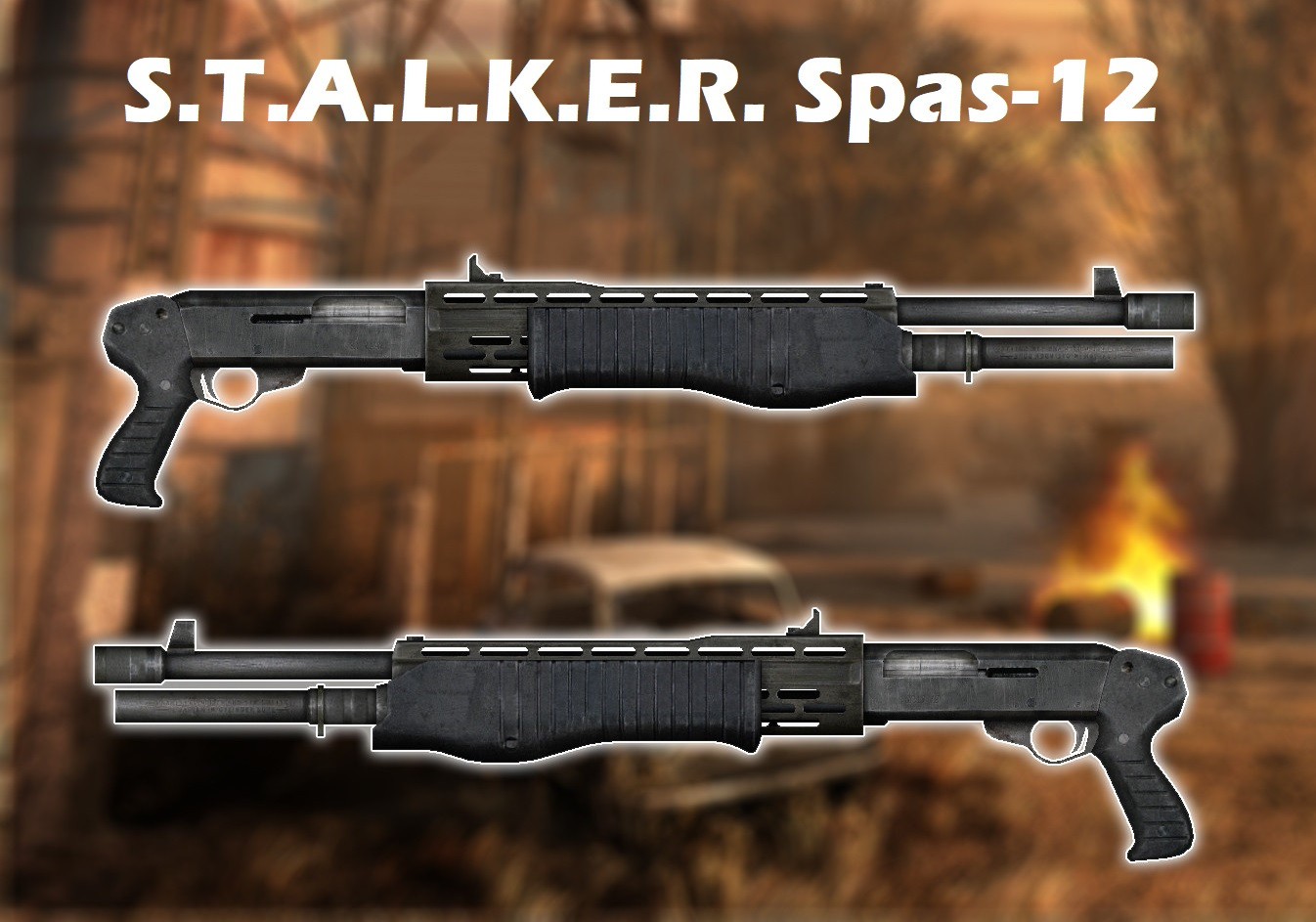 S.T.A.L.K.E.R. Spas-12 Ported Mod for Half-Life: Source | HL:S Mods