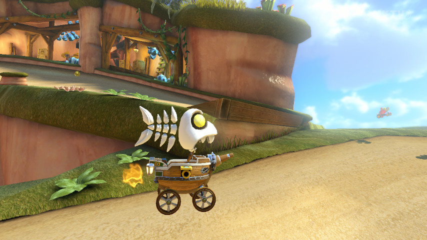 Mario kart world newcomer Fish bone in MK8DX Mod for Mario Kart 8 ...