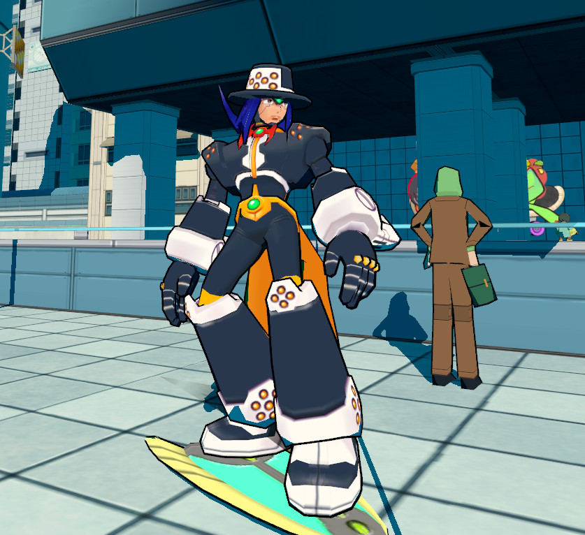 Spider (Mega Man X) Mod for Bomb Rush Cyberfunk | BRC Mods