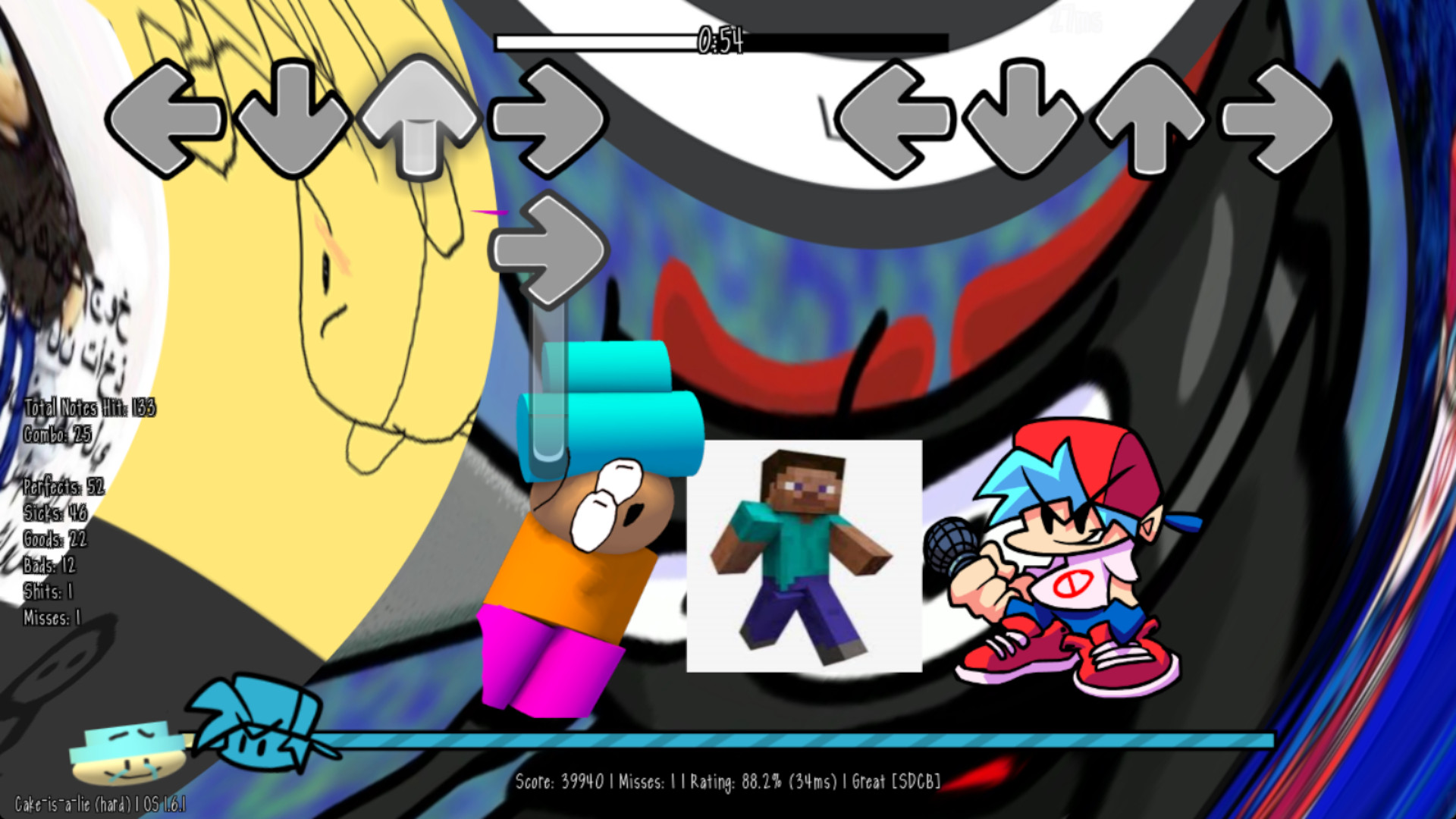 Vs. Caky Remake [OFFICIAL] Mod for Friday Night Funkin' | FNF Mods