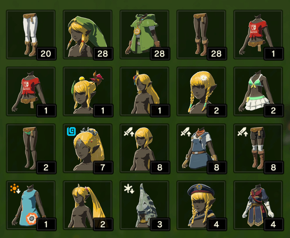 Unofficial Linkle 3.0 Armor Icons (Switch Port) Mod for The Legend of ...
