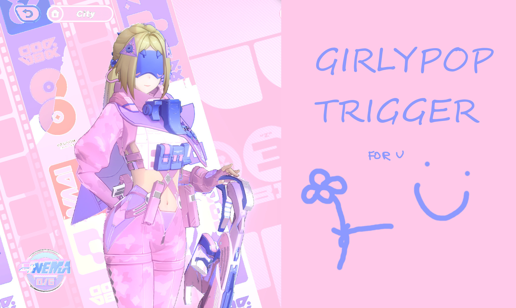 Girlypop Trigger + RED Trigger Mod for Zenless Zone Zero | ZZZ Mods