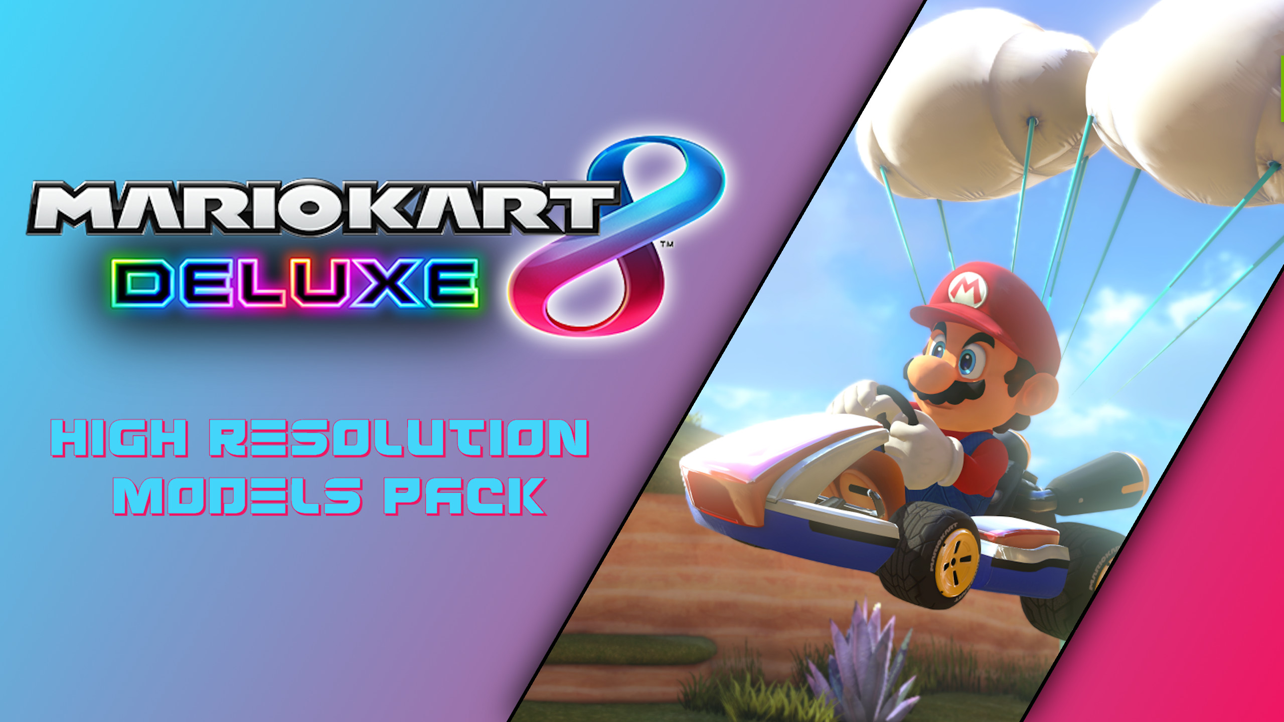 High Resolution Models Pack Mod for Mario Kart 8 Deluxe | MK8D Mods
