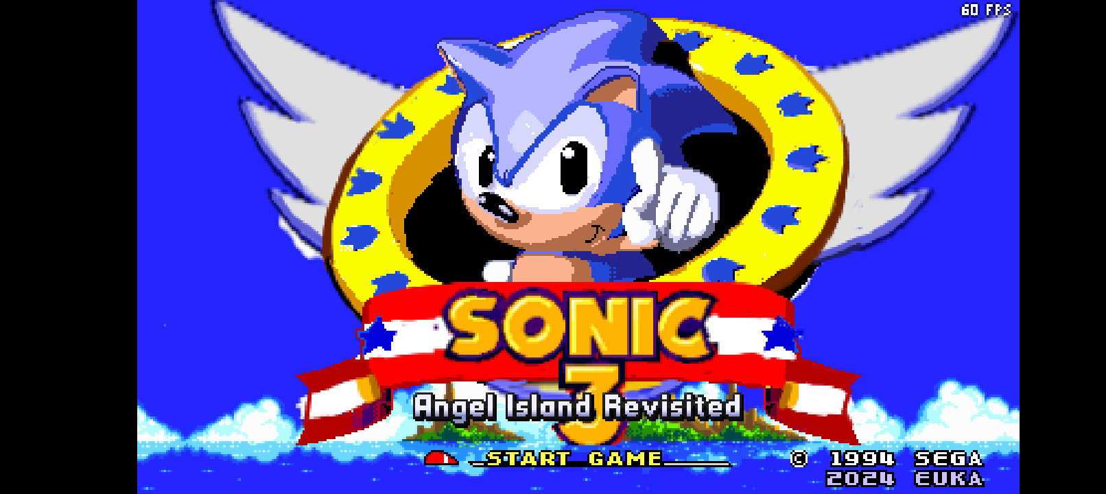 S1/S2 Styled Title (With Sonic 3 In-game Palette) Mod for Sonic 3 A.I.R ...