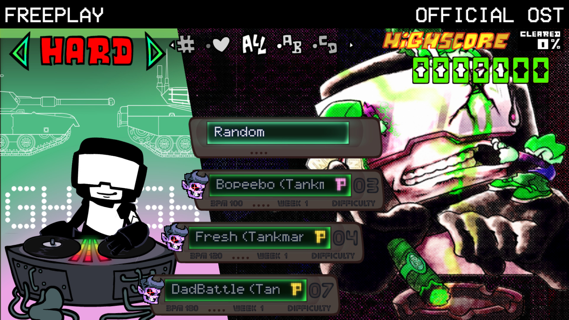 Playable Tankman DEMO Mod for Friday Night Funkin' | FNF Mods