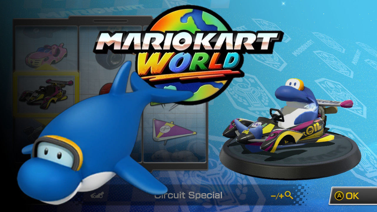 Dolphin - Mario Kart World Mod for Mario Kart 8 Deluxe | MK8D Mods