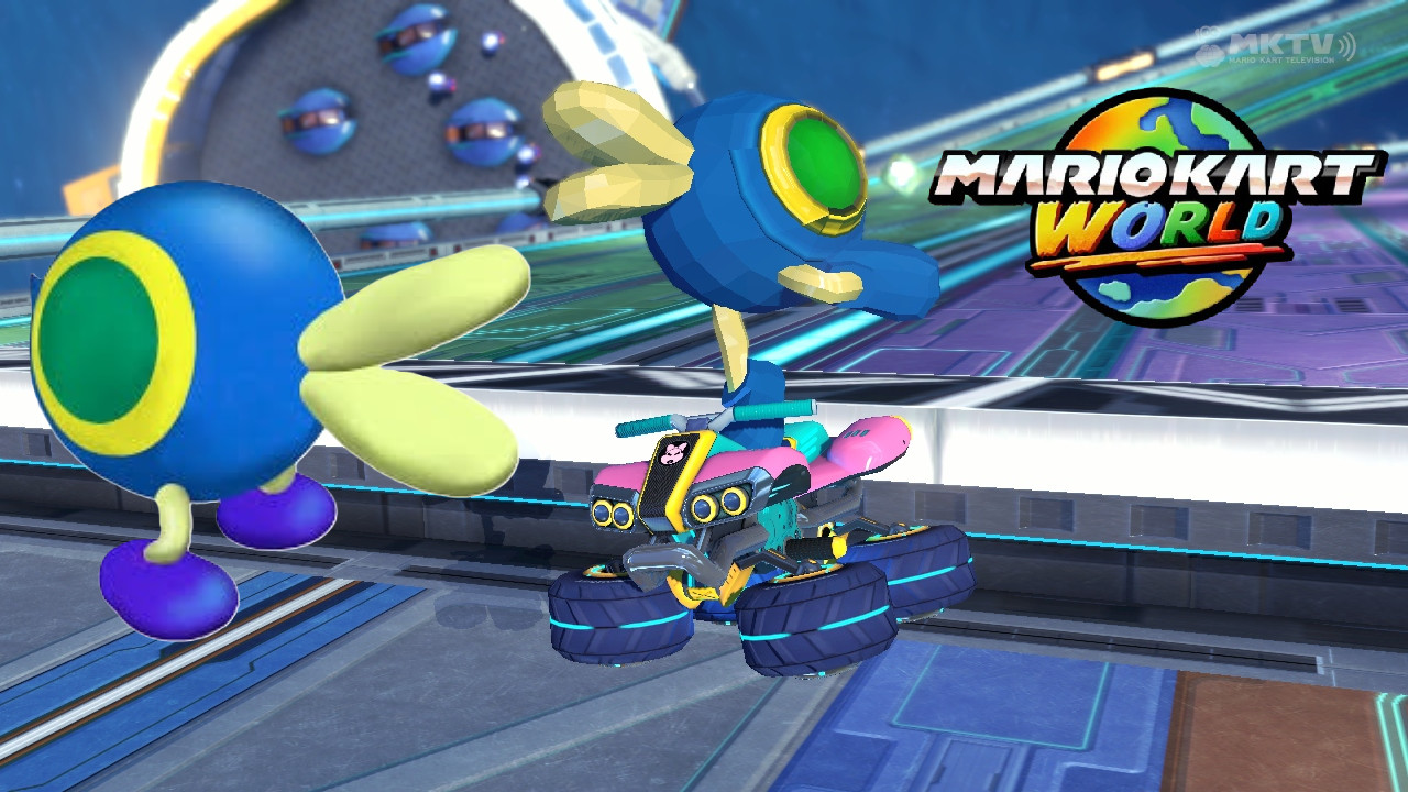 Mario kart world newcomer Cataquack V2 update Mod for Mario Kart 8 ...