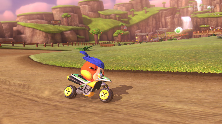 Bandana waddle dee Mod for Mario Kart 8 | MK8 Mods