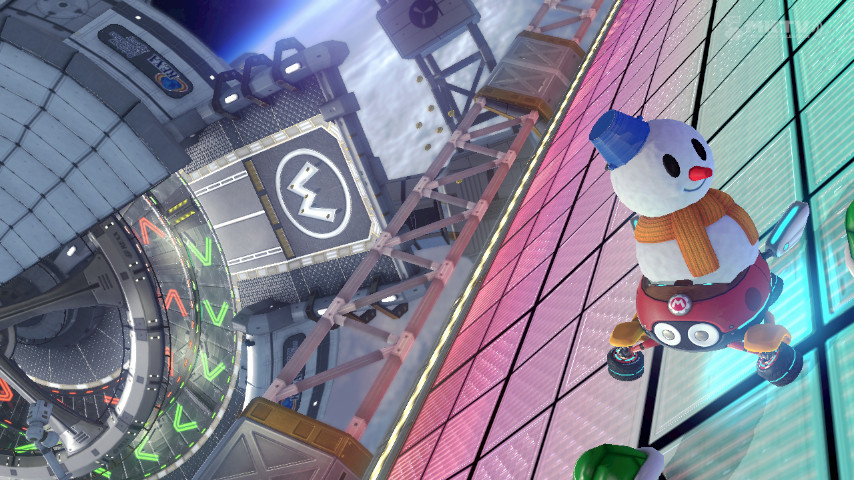 Mario kart world newcomer Snowman Mod for Mario Kart 8 | MK8 Mods