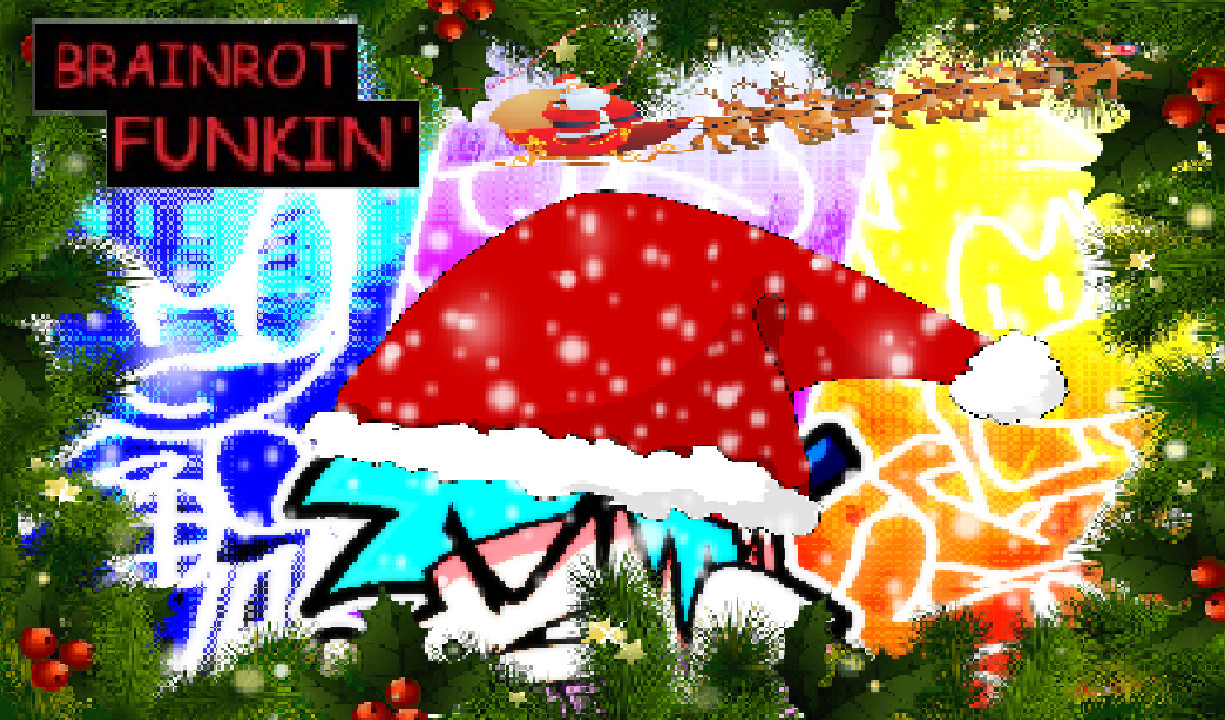 Brainrot Funkin' | JOLLYFIX [V-SLICE] Mod for Friday Night Funkin ...