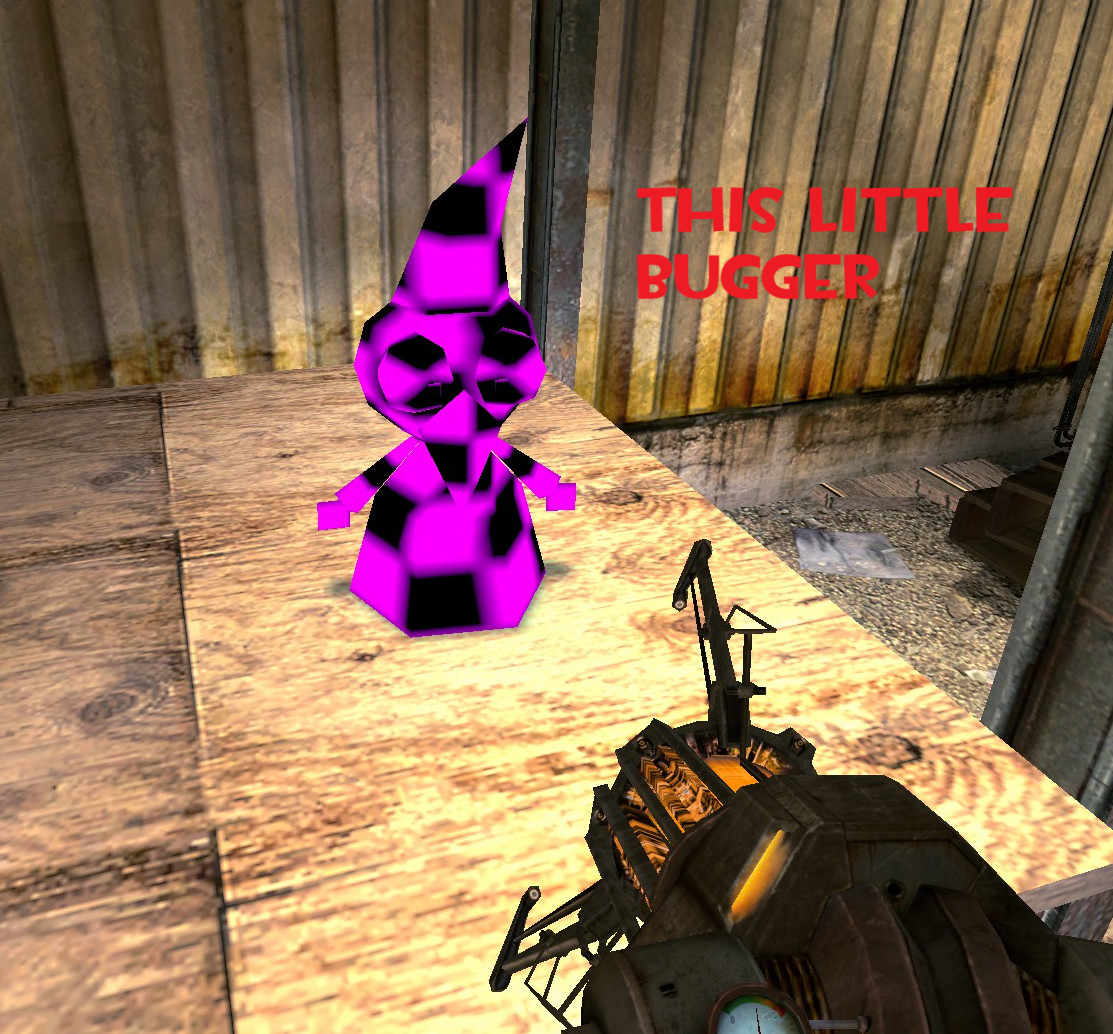 Missing Textures Invader Zim Garden Gnome Mod for Half-Life 2 | HL2 Mods