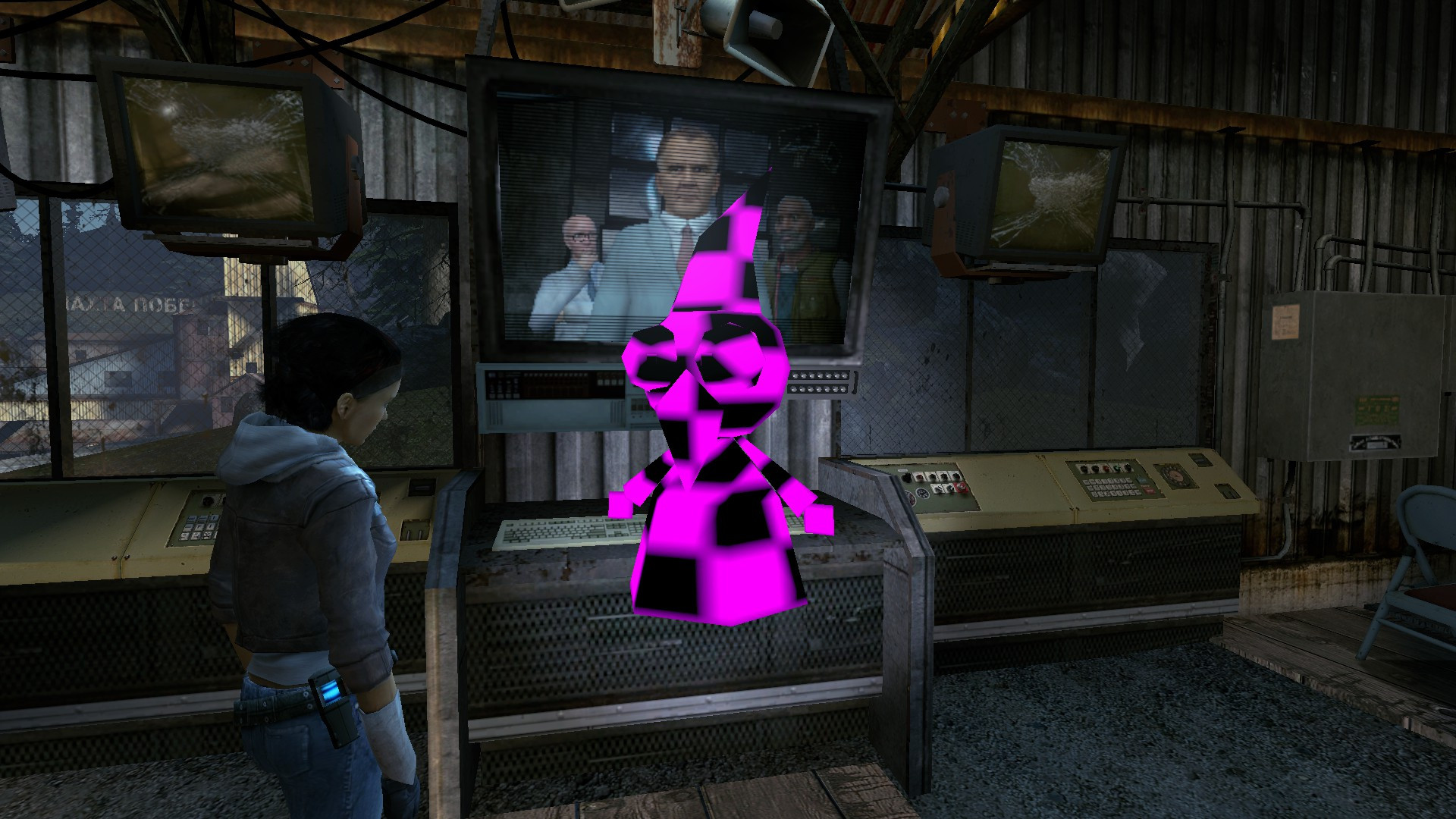 Missing Textures Invader Zim Garden Gnome Mod for Half-Life 2 | HL2 Mods