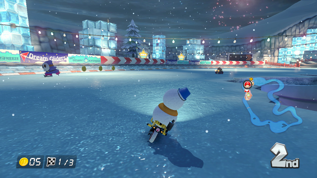 Mario kart world newcomer Snowman Mod for Mario Kart 8 Deluxe | MK8D Mods