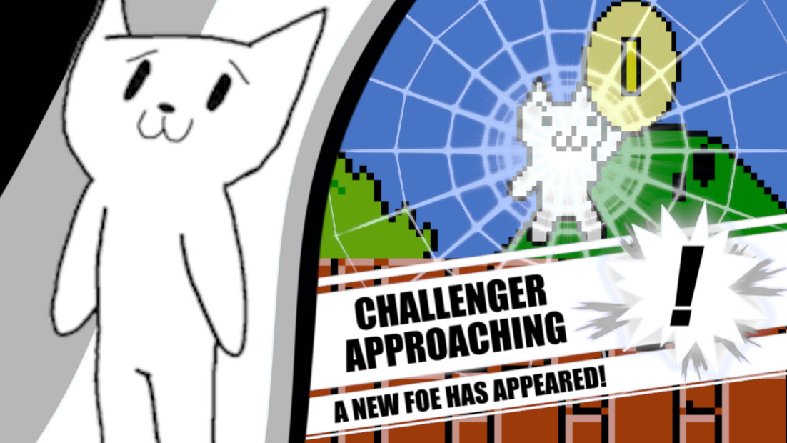 Syobon / Cat Mario (Syobon Action) [9.5/CMC+ V8] Mod for Super Smash ...